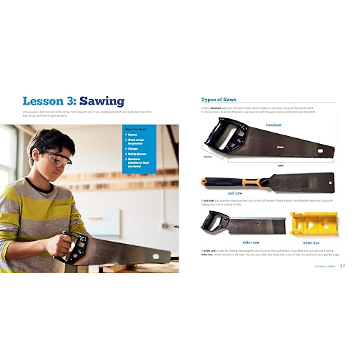 Wood Shop: Handy Skills and Creative Building Projects for Kids