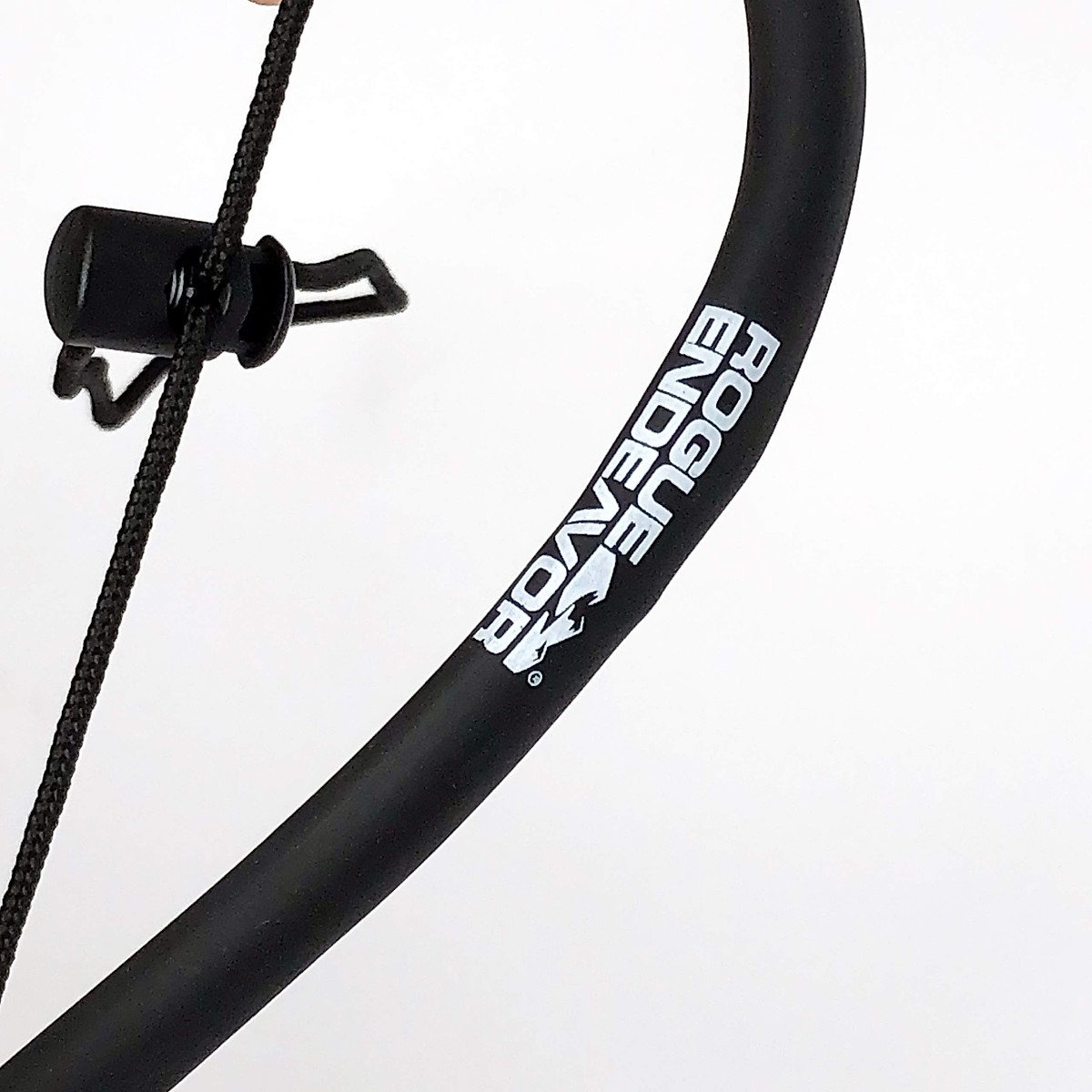 Rogue Endeavor Water Sports Wrist Lanyard- 2-Piece Set Made from Durable Nylon Cord, Latex Tube Shroud and Barrel Lock- (Ash Black)