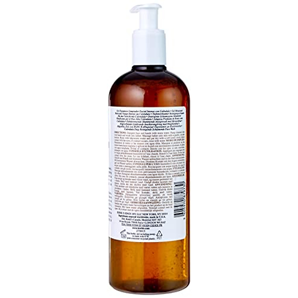 Kiehl's Calendula Deep Cleansing Foaming Face Wash, 16.9 Ounce/500ml