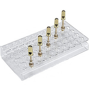 Desk Organizer Stand Holder for Lab use 510 carts Stand Organizer for 0.5ml 1ml Tank Stands & Shelves(19cm x 10cm x 4cm) (19cm x 10cm x 4cm)