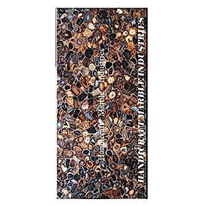 36" x 24" Mix Multi Colour Agate Table Top Rectangular Table, Center Table, Coffee Table, Patio Table, Hallway Table, Living Room Furniture