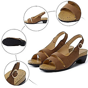 Orthopedic Sandals Women Close-Toe Platform Sandals Shoes Slip On Orthopedic Sandals Prime Deals of The Day Today Only