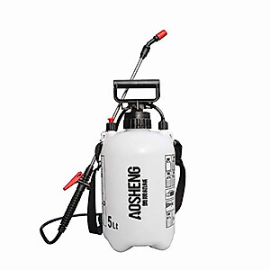 SoBeiKre Sprayer Garden Manual Industrial Fogger Home Clean 5L Other Kettle Whistle Replacement (White, One Size)