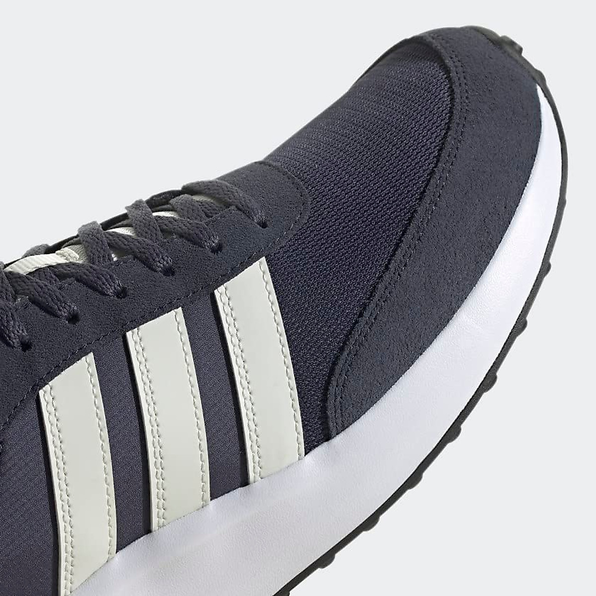 adidas Men's 70s Running Shoe, Shadow Navy/Off White/Ink, 10