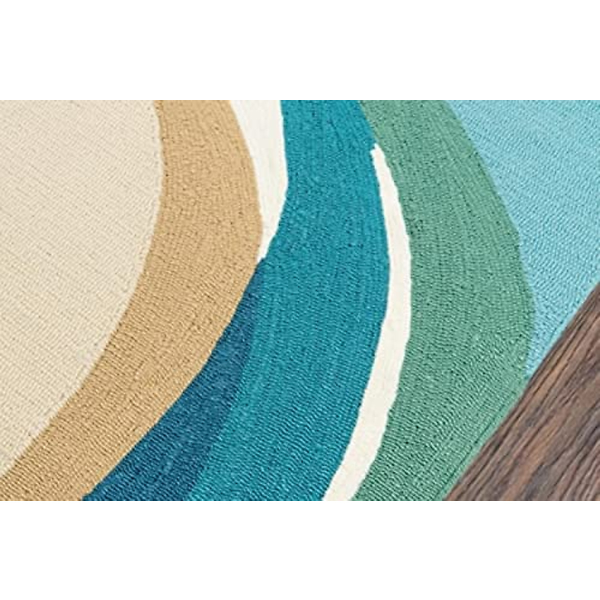 Momeni Rugs Veranda Collection Area Rug, 3'9" x 5'9", Blue