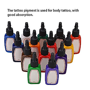 Tattoo Ink Tattoo Ink Set 14 Colors Tattoo Ink Set Piercing & Tattoo Supplies Makeup Pigment Set Tattoo Ink