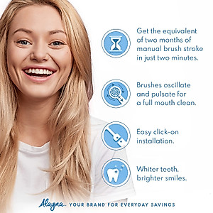 Replacement Brush Heads Compatible with Oral B Braun –20 Pack of 4 Sensitive, 4 Floss, 4 Precision, 4 Cross, 4 Polishing- Fits Oralb Electric Toothbrush 7000 Pro 1000 9600 Kids Action Etc.