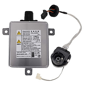 W3T19371 Xenon HID Headlight Ballast W/ Igniter - Compatible with Acura TL, TL-S, TSX, ZDX, RDX, MDX, CSX, Honda CR-Z, Odyssey, Mazda CX-5, CX-9, 3, Mitsubishi Outlander - Replaces W3T15671 W3T16271