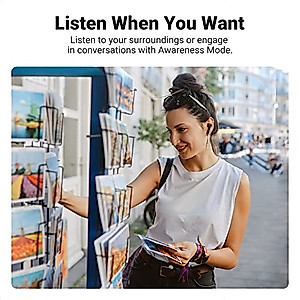 UGREEN HiTune T3 Active Noise Cancelling Wireless Earbuds Bluetooth 5.2, AI-Enhanced Clear Calls Bluetooth Earbuds with mic, Transparency Mode, 10mm Drivers with Bass Boost, HiFi Sound,Fast Pair-Black