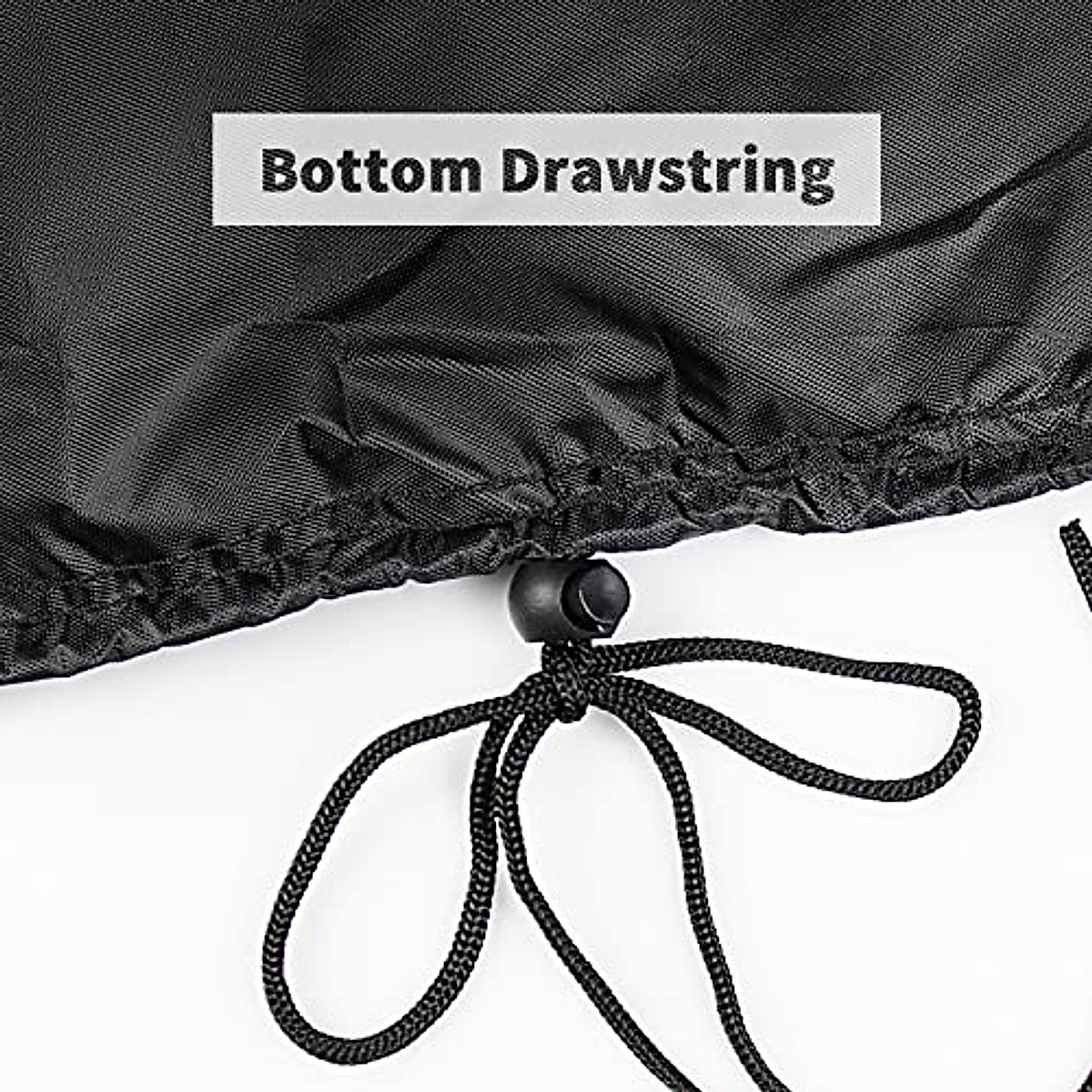 Guisong Turkey Fryer Cover for CreoleFeast/King Kooker, Waterproof Cover for Crawfish Boiler Outdoor Deep Fryer Seafood Boil Pot, Protective Cover for Seafood Boil Pot and Burner kit-Black-15.7" x 15.7" x 19.7"