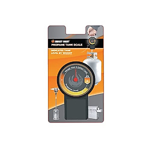 Sweet Heat Propane Scale - Lift and Check, Quick Review Gauge Compatible with All Standard North American 20lb Propane Tanks
