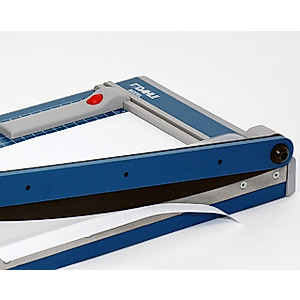 Dahle - 00533-21261 533 Professional Guillotine Trimmer, 13-3/8" Cut Length, 15 Sheet Capacity, Self-Sharpening, Manual Clamp, German Engineered Cutter