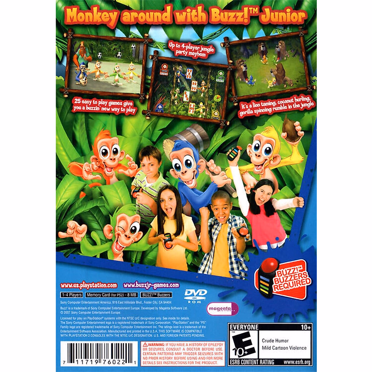 Buzz! Junior Jungle Party - PlayStation 2