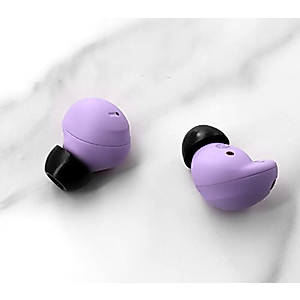 6 Pairs Memory Foam Galaxy Buds Pro Ear Tips Buds, S/M/L 3 Size Replacement Reduce Noise Fit in Case Comfortable Earbuds Compatible with Samsung Galaxy Buds Pro/Galaxy Buds 2 Pro - Black