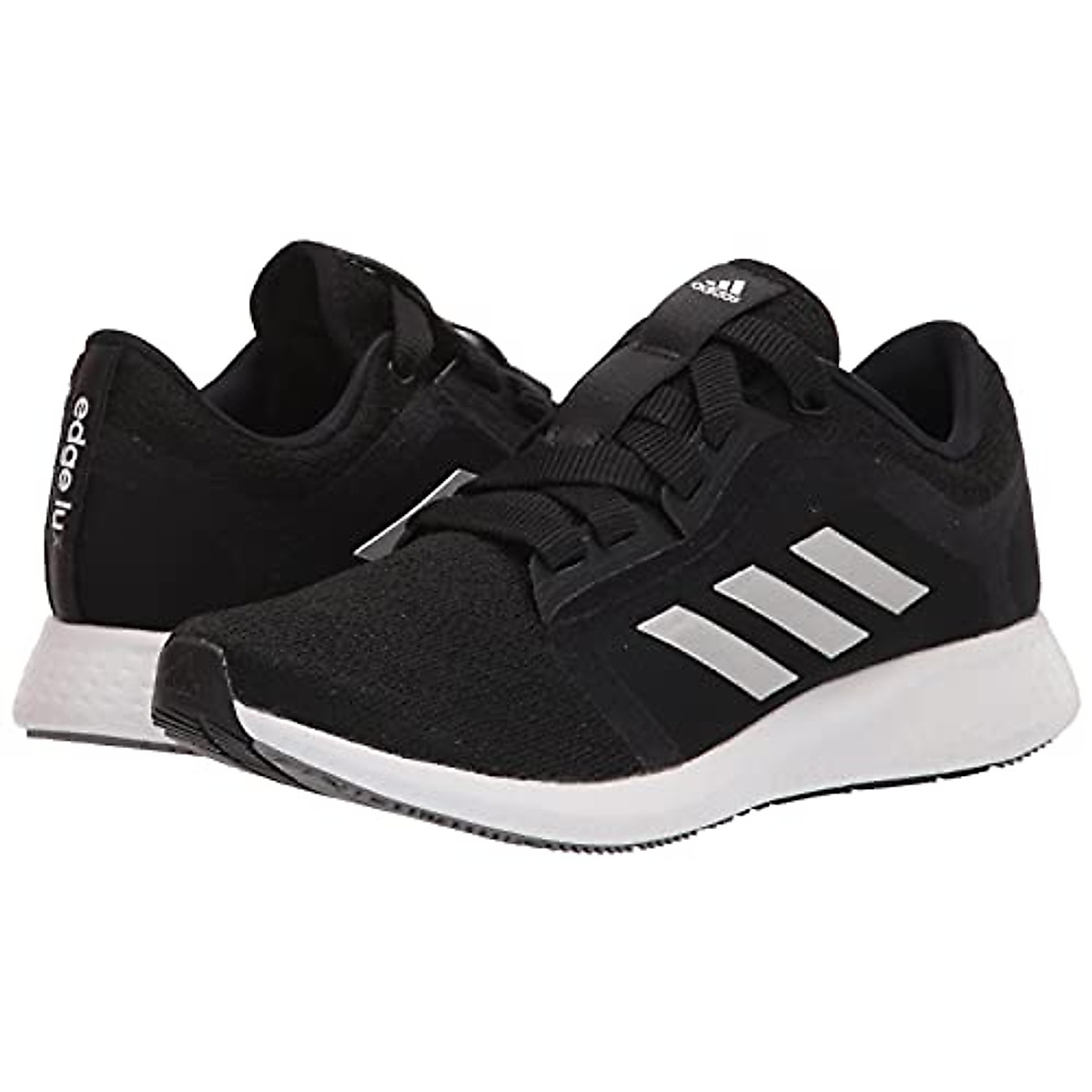 adidas Women's Edge Lux 4 Running Shoe, Black/White/Grey, 9