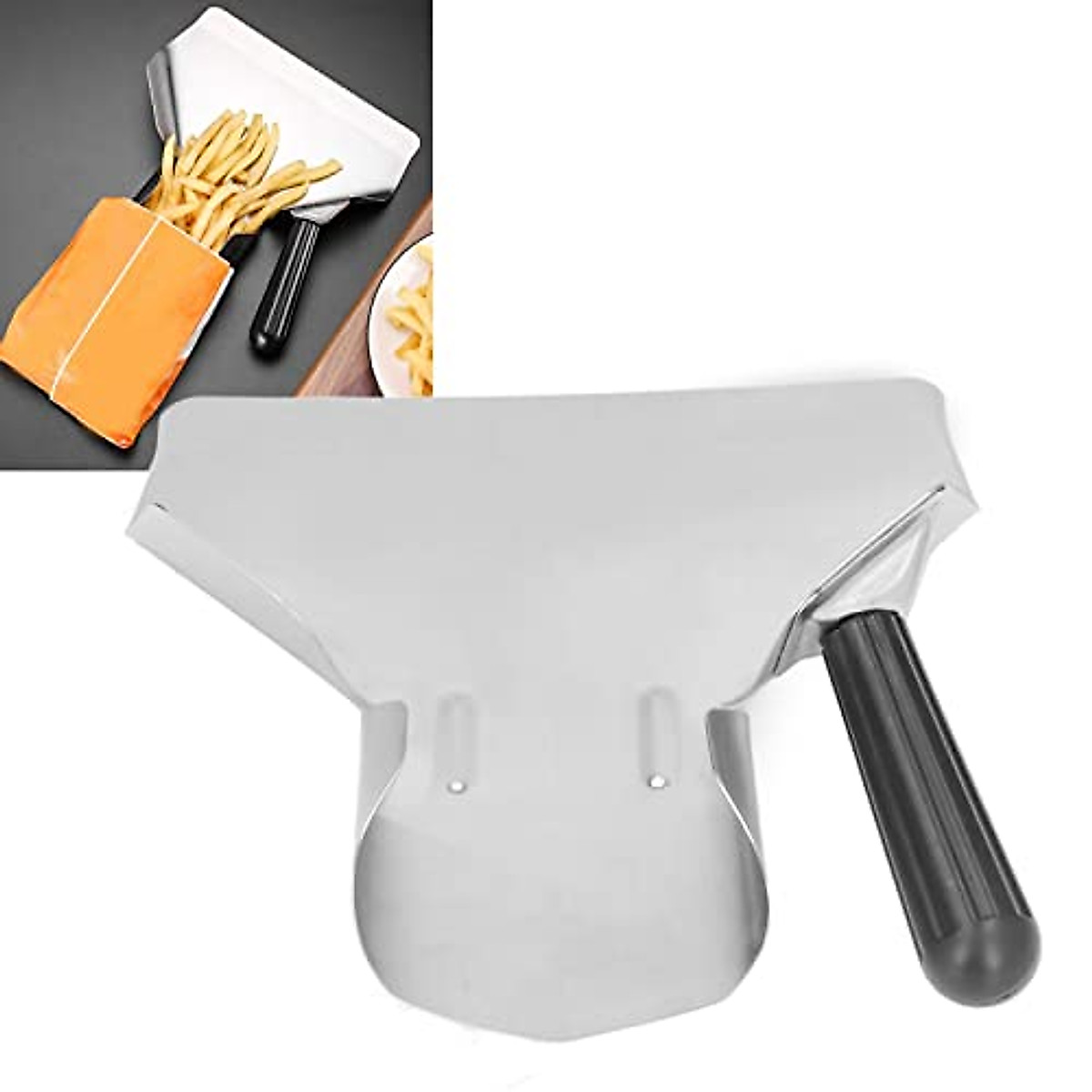 Popcorn Bagger, French Fry Scoop Flexible Design Food Grade Bakelite Handle for Chips