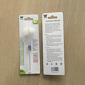 Brush Transparent Brush False Cleaning Brush Double-Sided Toothbrush Teeth Cleaning Tool