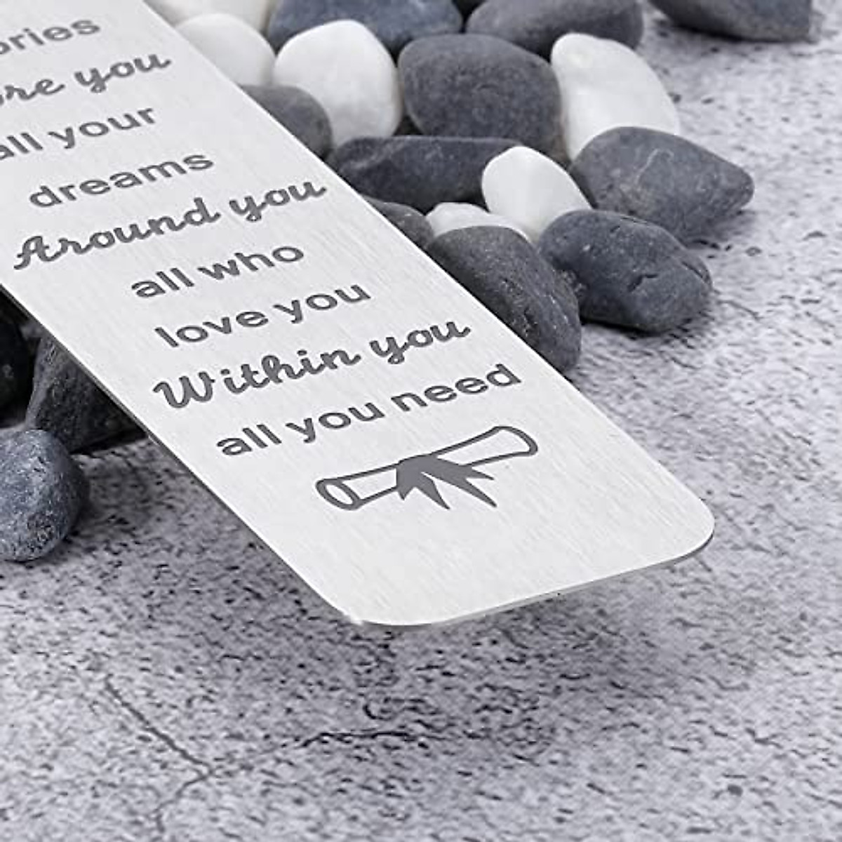 2023 Graduation Gift for Him Her Class of 2023 Inspirational Bookmark Gifts for College High School Master Nurse Grad Senior 2023 Gift Teen Boy Girl Son Daughter Women Men Graduate School Gift