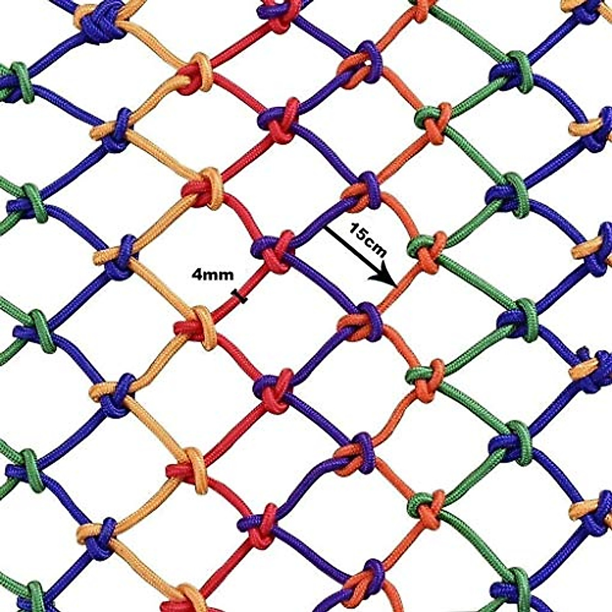 Child Pet Cat Safety Anti-Fall Net Multi-Purpose, Green Anti-fall Net, Outdoor Children's Baby Balcony Stair Safety Protective Net, Car Cargo Construction Site Garden Fence Protection Net, Anti-bird N