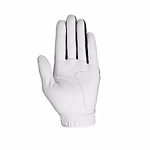 Callaway Golf Weather Spann Glove (Worn on Left Hand, Standard 2019, Medium/Large, White (2-pack))