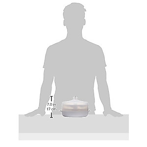 Milton Microwave Idli Maker and Steamer, Makes 12 Idlis, White