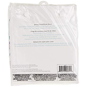 Trend Lab Jersey Fitted Crib Sheet, Mermaids