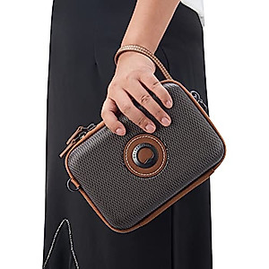 DELSEY Paris Women's Chatelet 2.0 Clutch and Crossbody Bag, Brown, One Size