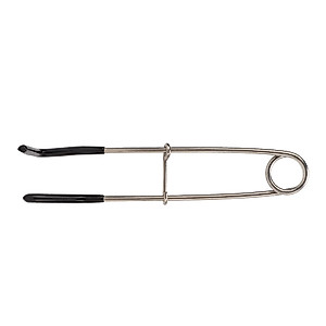 Entatial Fish Jaw Spreader, Fish Mouth Spreader Decoupling Device Portable Rubber Cover Fish Mouth Opener Durable with Clip for Fish Lip