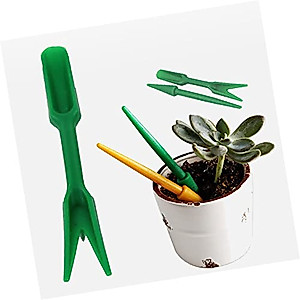 Weeding Artifact,Uprooting Weeding Tool,Garden Tool,Weed Remover Tool,10 Sets Indoor Garden Mini Grow Transplanting Seedlings Hand Cultivation Trowel Sowing Traditional Supplies Sow Miniature Seeds S