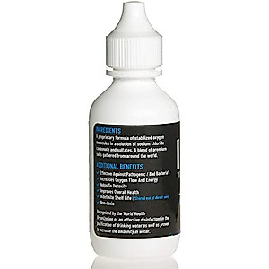 Ion Alkaline Water Drops PH Booster & Water Treatment Drops | All Natural Ingredients