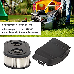 ABS a ir Cleaner Cover Lawn Mower Replacement Parts , 650EXI 675EXI 675IS Motor Pressure Washer Push Lawn Mower , 594575 a ir Filter , Lawn Mower a ir Cleaner Cover Replacement