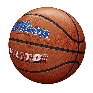 WILSON Evolution Indoor Game Basketball - USA - Size 6 - 28.5"