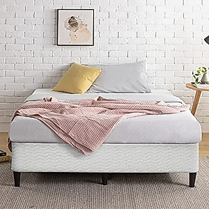 ZINUS Keenan Metal Mattress Foundation / Standing Box Spring / Headboard Brackets Included / Easy Assembly, Full