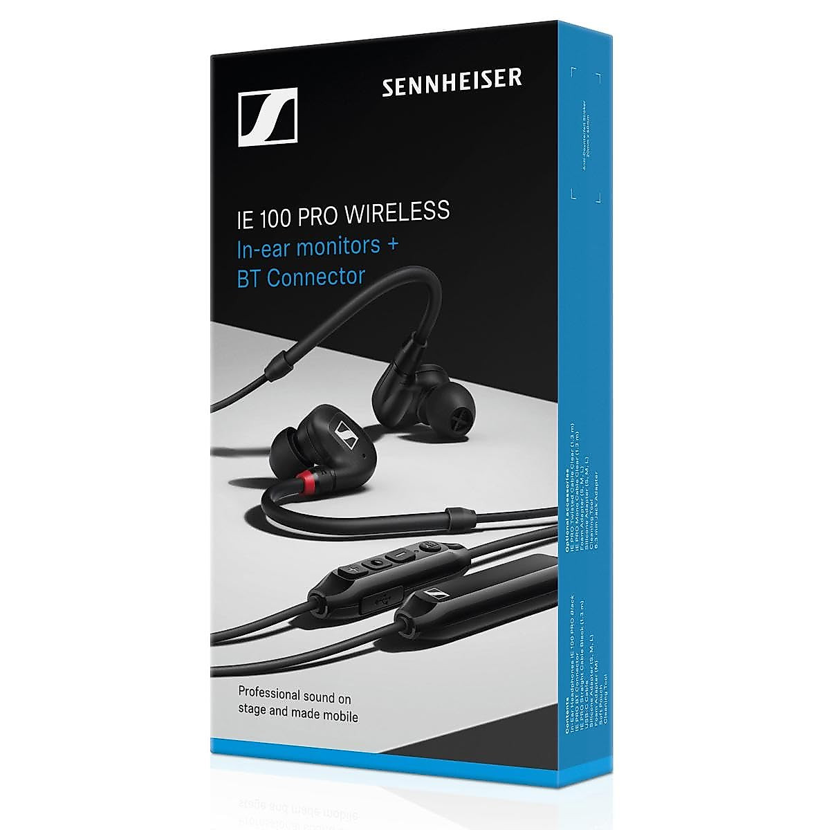 SENNHEISER In- Ear Audio Monitor, Black, Wireless (509171)