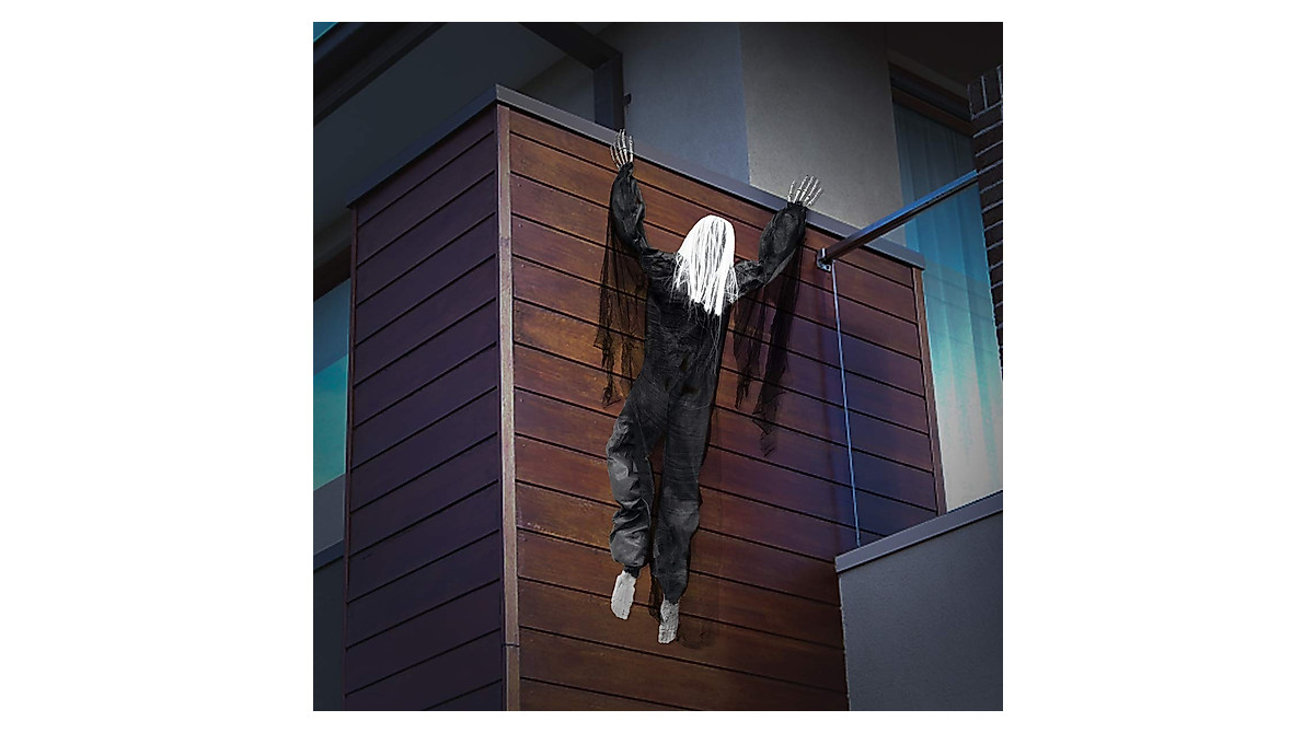 Creepy 62" Climbing Zombie Decorations for Halloween