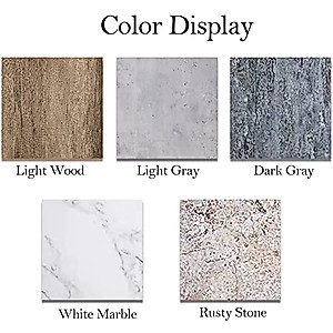 5 PCS Boards Photo Backdrop for Flat Lay, Food Photography Background 16x16 Inch, BEIYANG