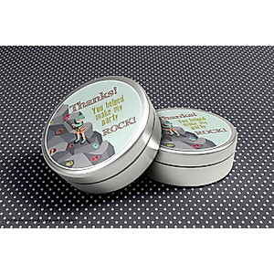 Rock Climbing Birthday Party Thank You Sticker Labels, 40 2" Party Circle Stickers by AmandaCreation, Great for Party Favors, Envelope Seals & Goodie Bags