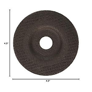 DEWALT DW4514B5 4-1/2-Inch by 1/4-Inch by 7/8-Inch Metal Grinding Wheel - 10 Pack