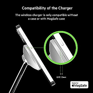 Belkin BoostCharge PRO 3-in-1 Wireless Charger with MagSafe for iPhone 13, 12 + Apple Watch + AirPods (Magnetically Charges iPhone 13 and 12 Models up to 15W)