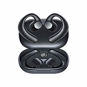 Wireless Conduction Headphones Bluetooth Headset Not in-Ear Ows Sports Headset Hanging Ear Type Super Long Battery Life