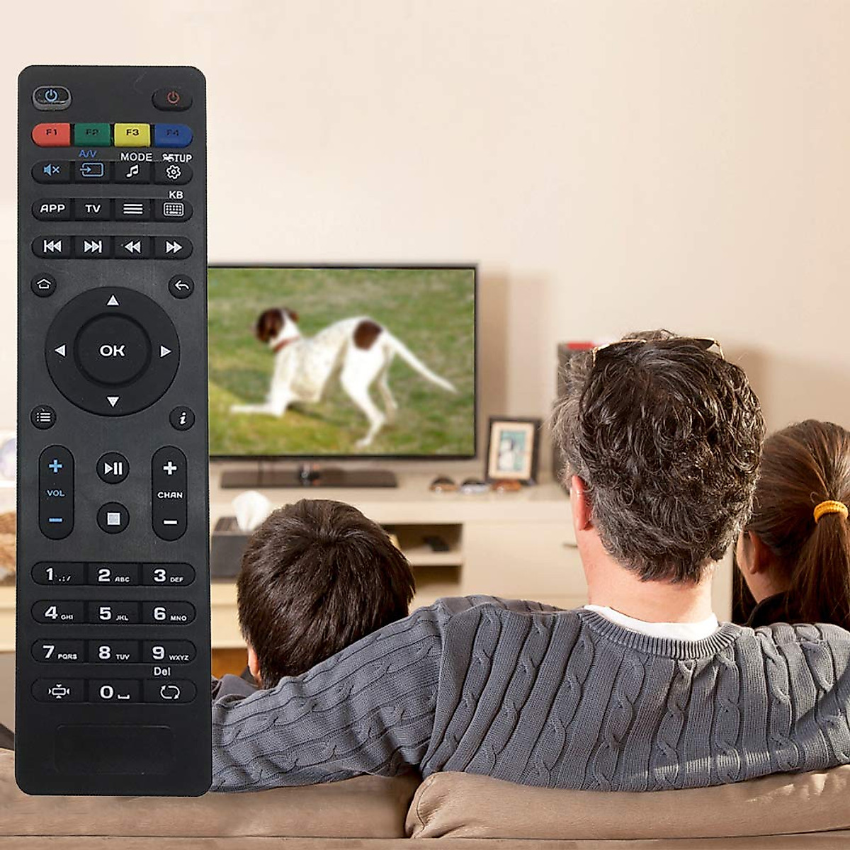 Riry New Replacement IPTV Remote Control MAG255 for Linux IPTV Set-Top Box MAG 250 254 255 256 257 275 322 349 350 MBOX X96 M8 M8S T95M T95N T95X MXQ PRO Remote Control