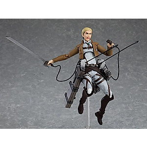 Max Factory Attack on Titan: Erwin Smith Figma Action Figure, Multicolor