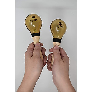 Tycoon Percussion Medium Rawhide Maracas