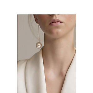 Long Chandelier Large Imitation Pearl Fashion Designer Classic Statement Long Dangle Drop Earrings Jewelry for Women Gift