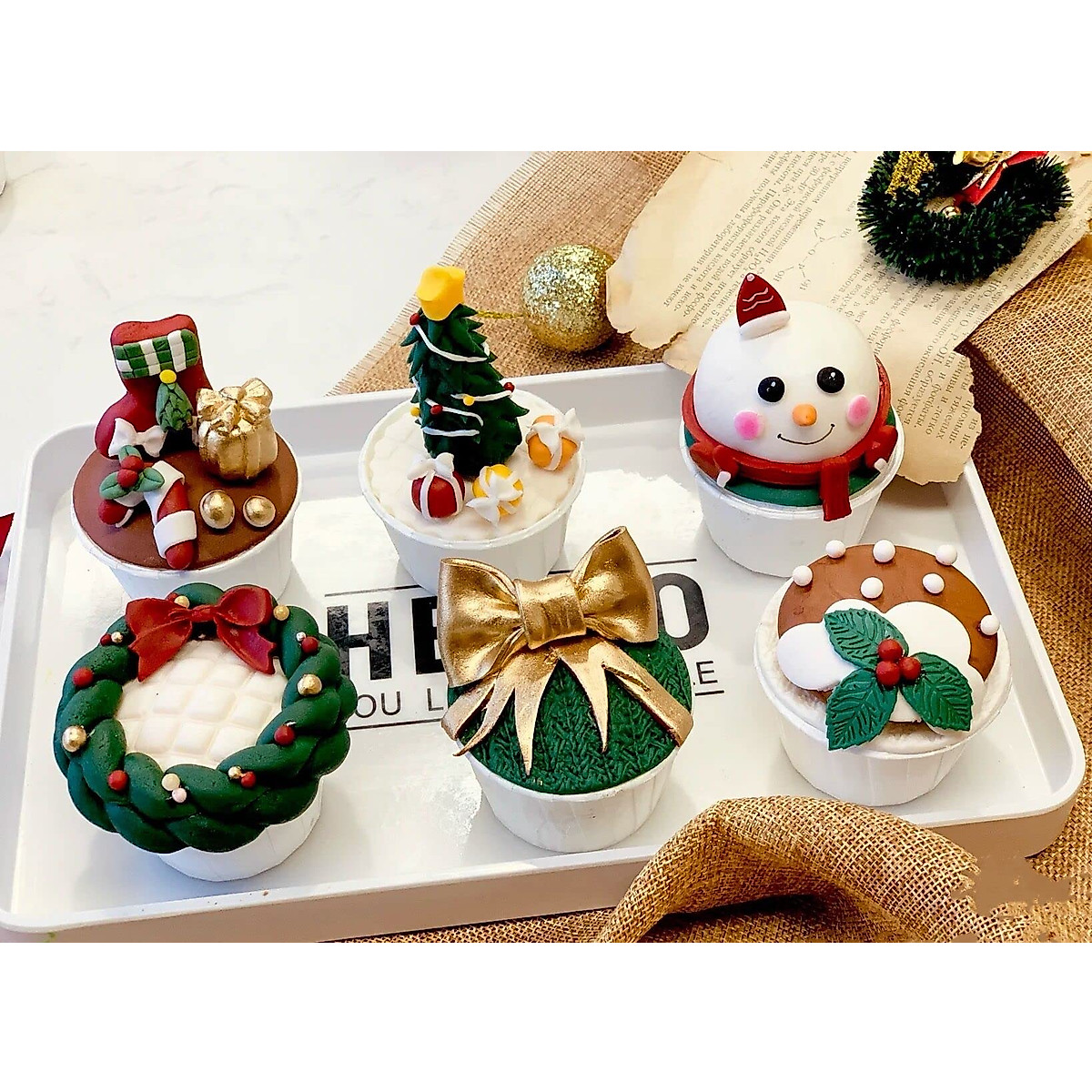 Anyana ribbon bowknot bow tie cutter set cookie impression mold plastic cutter fondant sugar paste cutter gum paste Modelling Tools for Cake Cupcake Toppers Decoration Pack of 3