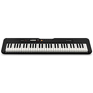Casio CT-S200 61-Key Digital Piano Style Portable Keyboard with 48 Note Polyphony and 400 Tones, Black (Open Box)
