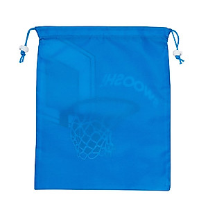 BLUE PANDA Basketball Party Favor Drawstring Gift Bags (12 x 10 in, 12 Pack)