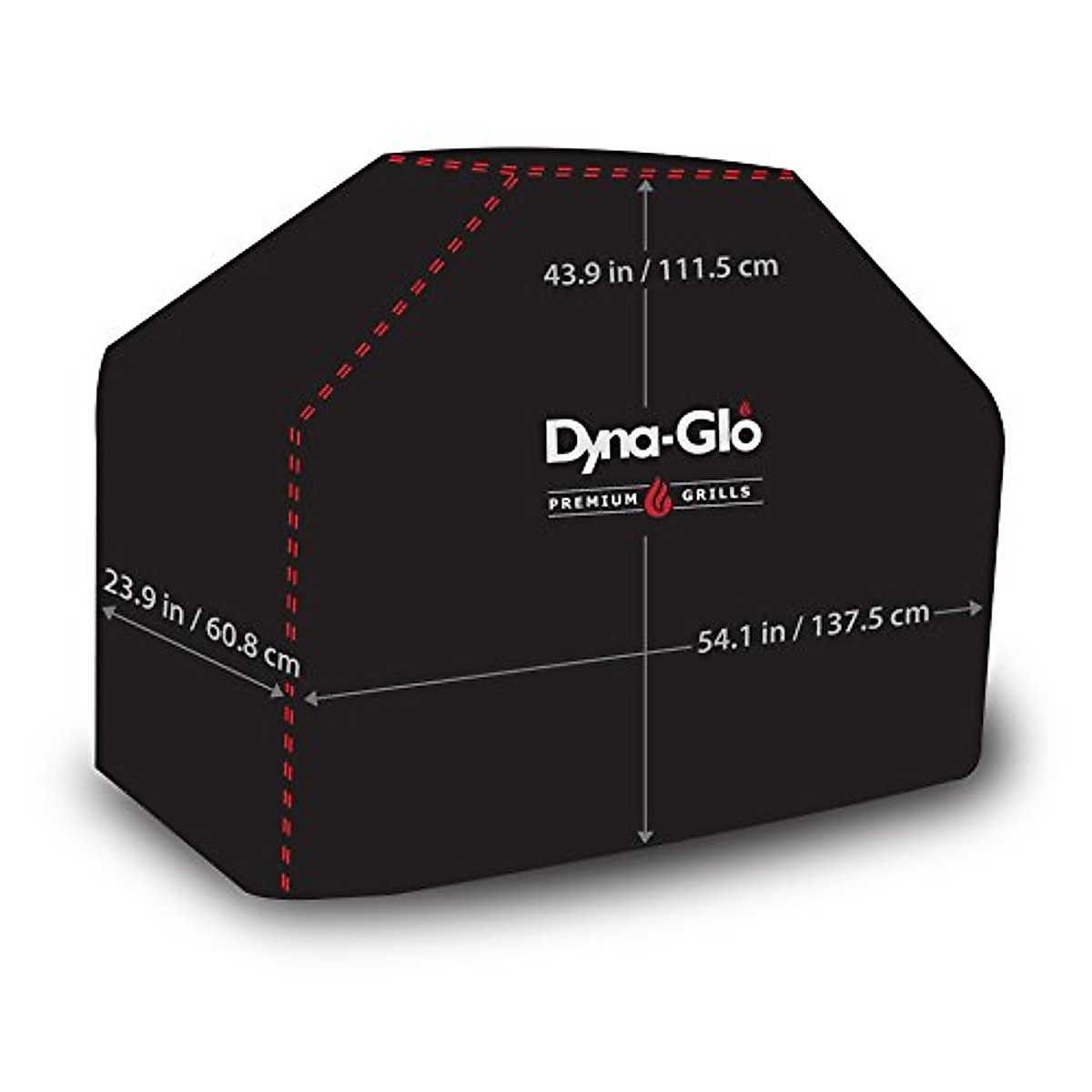 Dyna Glo DG500C Premium Grill Cover, Black, Large