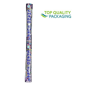 CHAND SURAJ ® Raver Grass Broom Stick | Phool Jhadu | for Floor Cleaning with Plastic Handle (Multicolour, 43 inches Long) Pack of 2