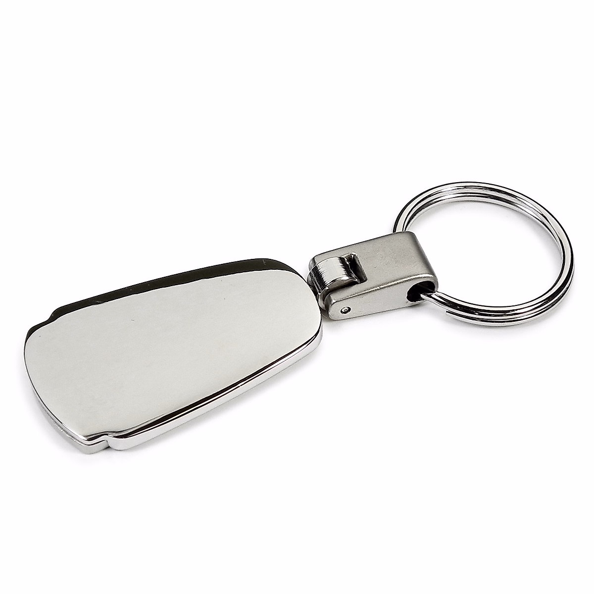 Au-TOMOTIVE GOLD, INC. Officially Licensed Silver Teardrop Key Fob for Honda